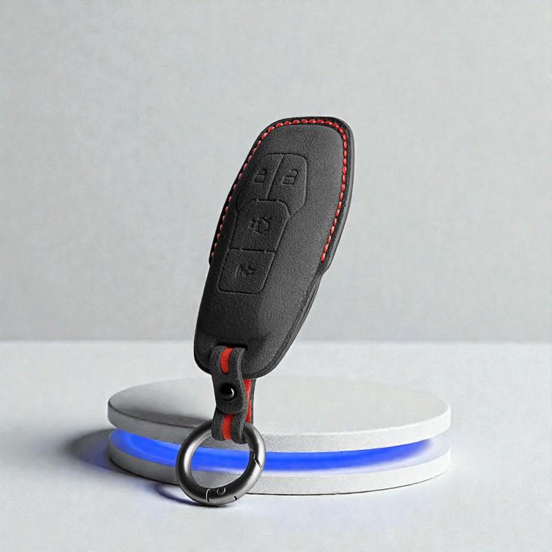 Ford Mustang Key Cover Alcantara Case for Smart Remote Fob | Luxury Key ...