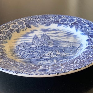 Austrian Castles - Broadhurst Staffordshire Ironstone, Blue and White ...