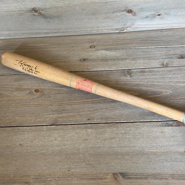 Vintage Baseball Bat - Etsy