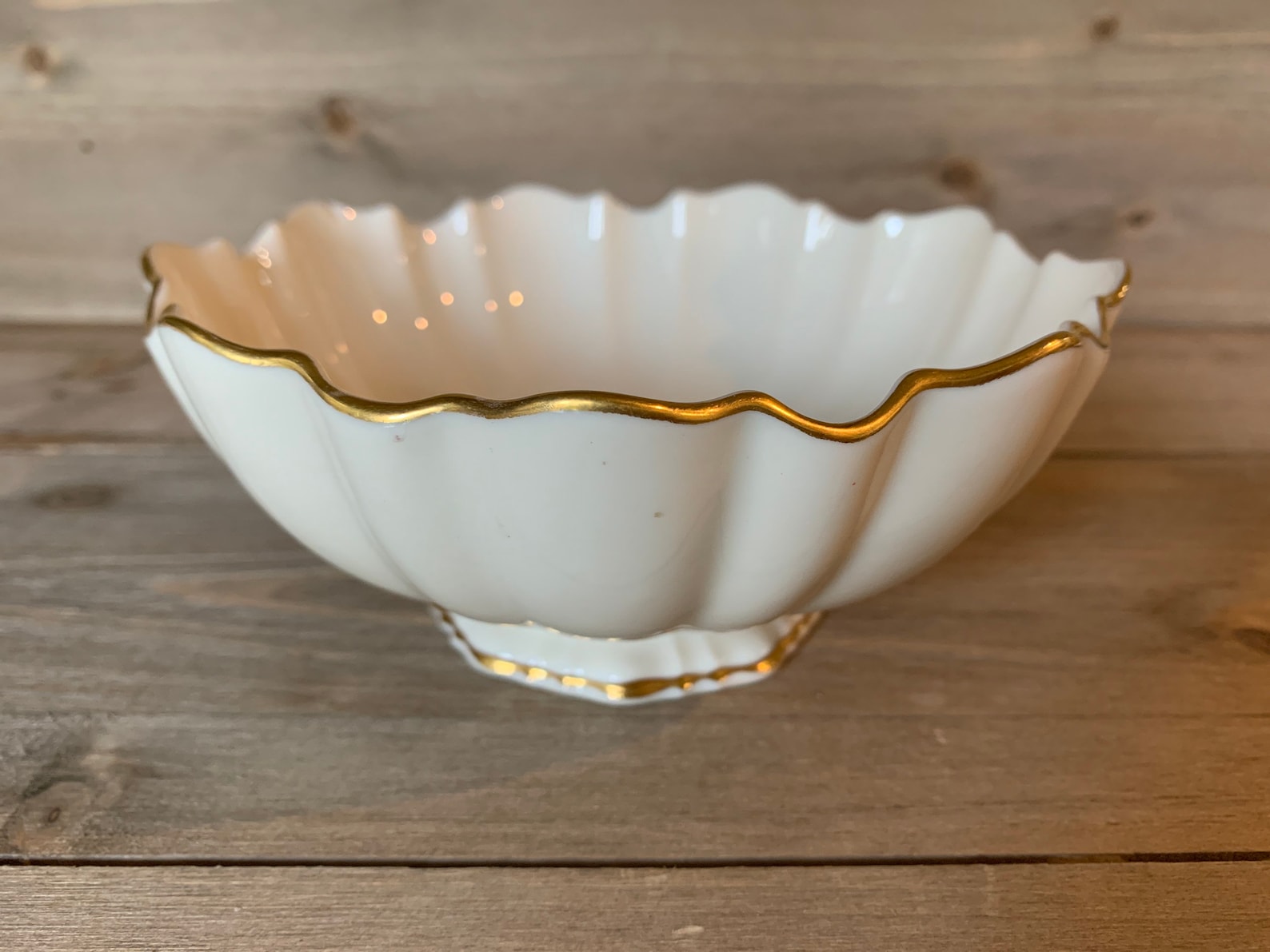 Lenox Bowl symphony Hand Decorated With 24 K Gold | Etsy