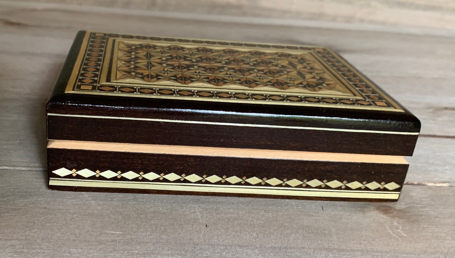 Inlaid Straw Box Decorative Box Jewelry Box Trinket Box | Etsy