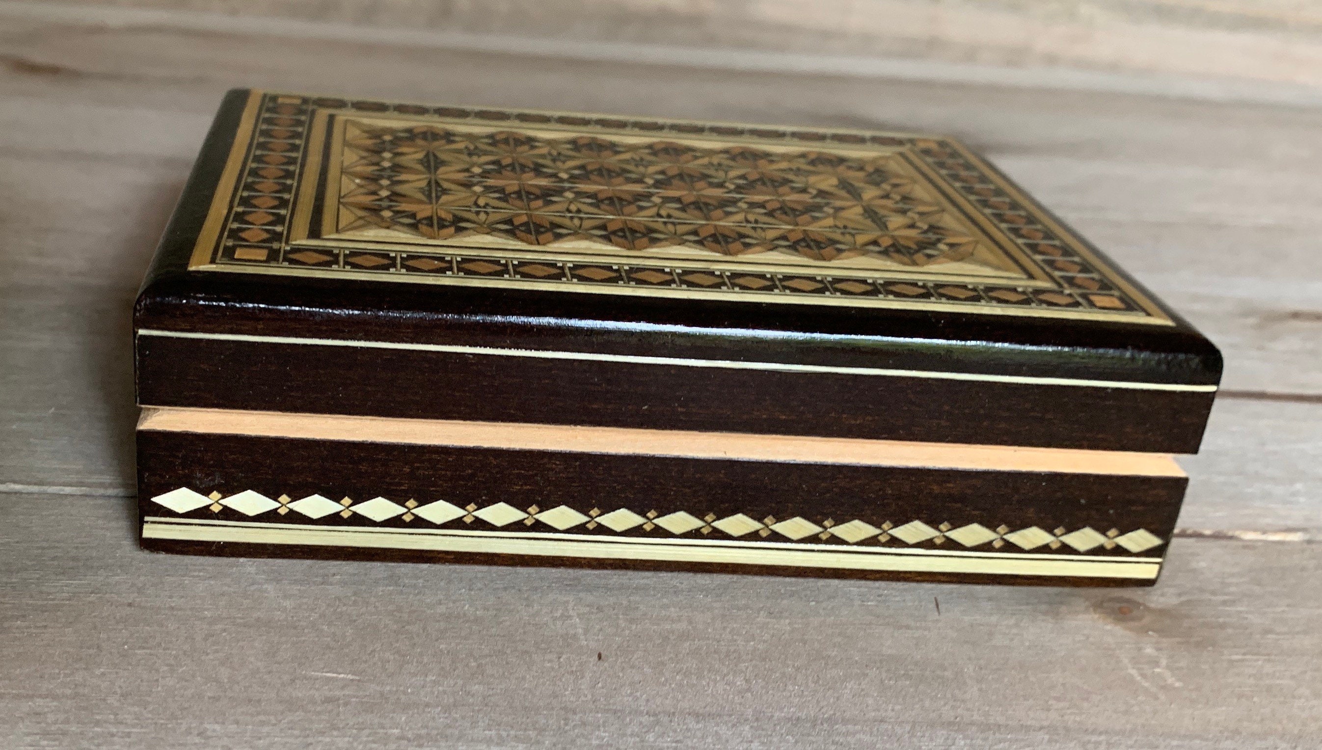 Inlaid Straw Box Decorative Box Jewelry Box Trinket Box | Etsy