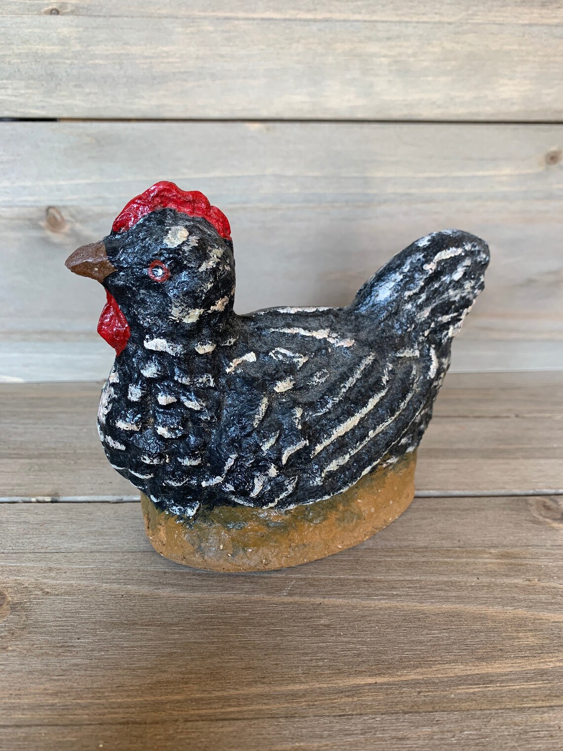 Paper Mache Rooster - Etsy