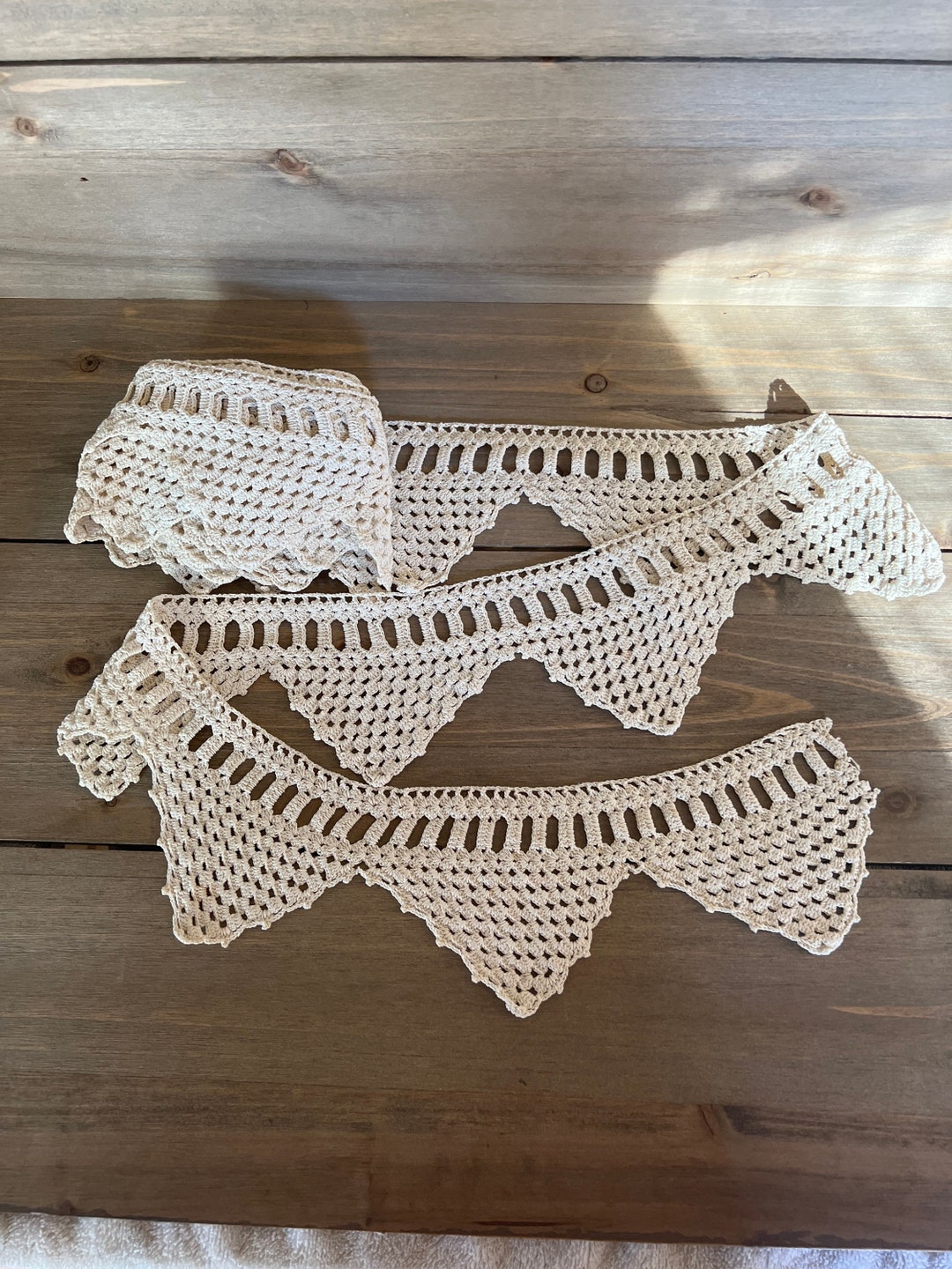 Vintage Shark Tooth Crocheted Lace - Etsy