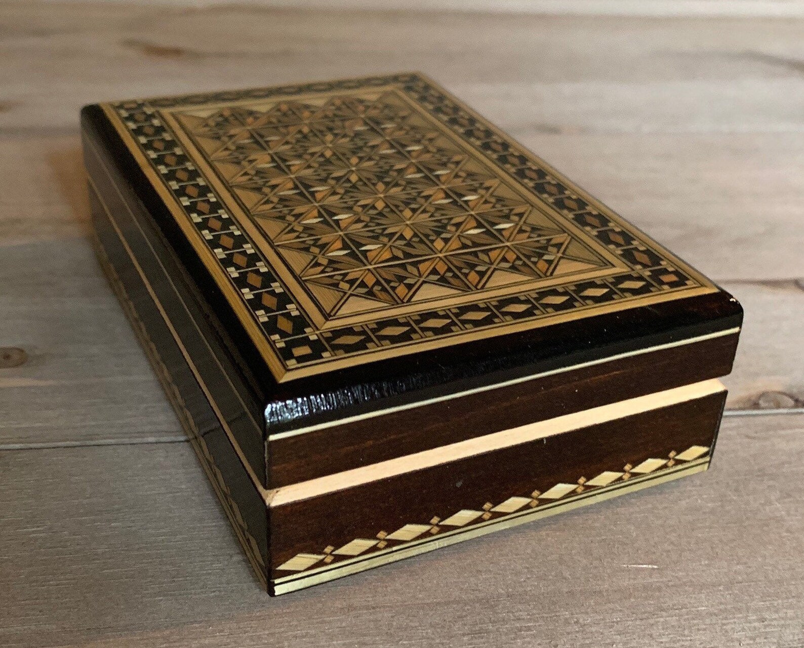 Inlaid Straw Box Decorative Box Jewelry Box Trinket Box | Etsy