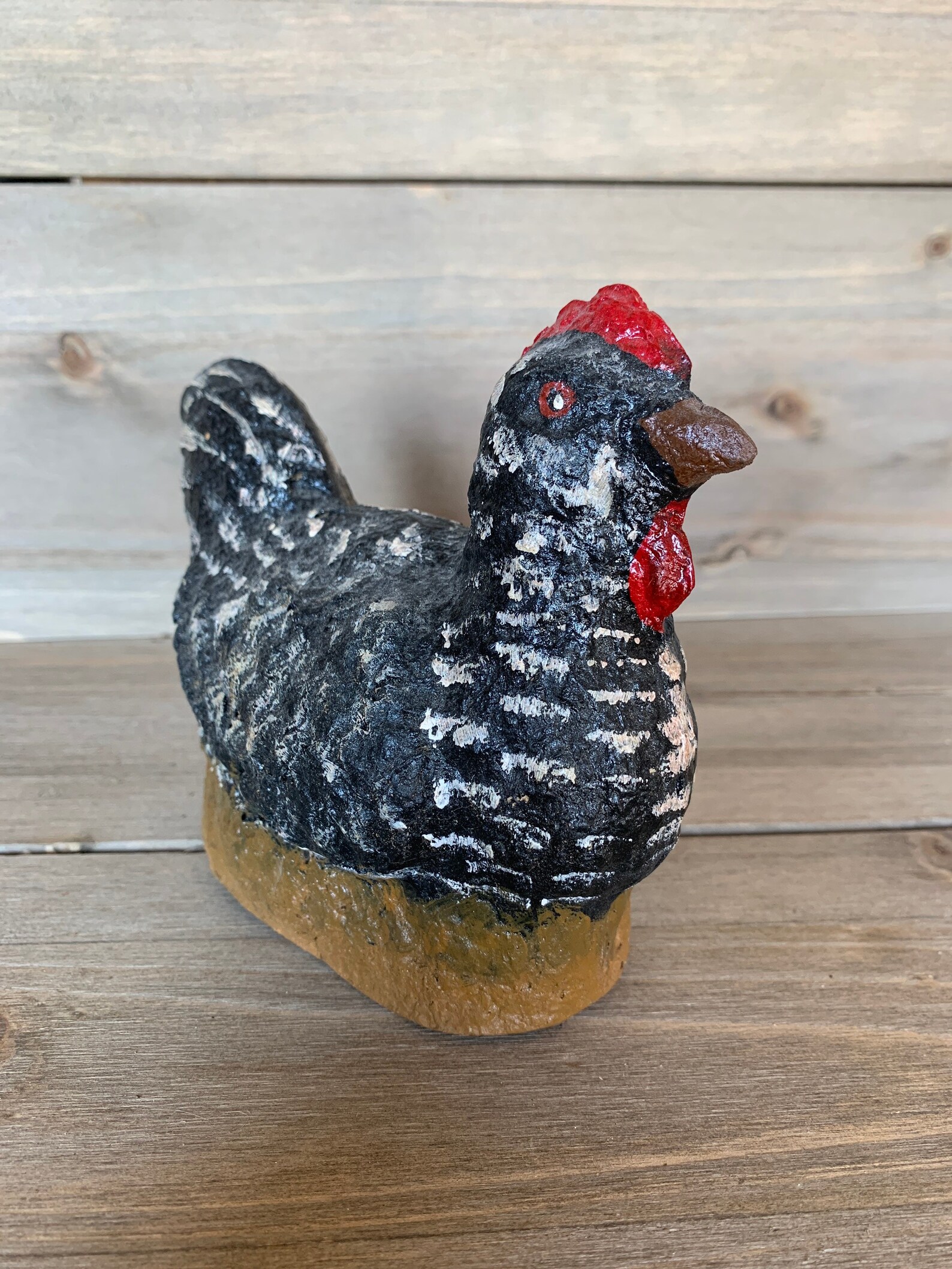 Paper Mache Rooster - Etsy