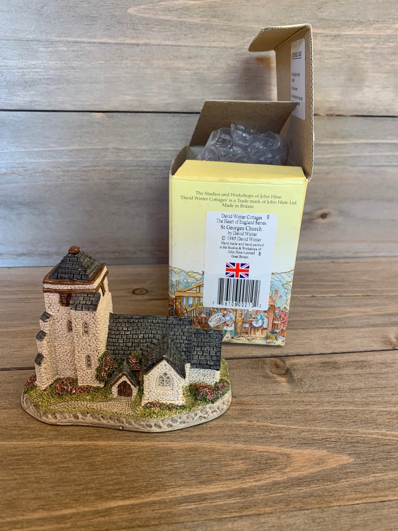 David Winter Cottages The Heart of England Series St Georges | Etsy