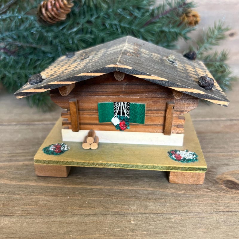 Chalet Music Box - Etsy