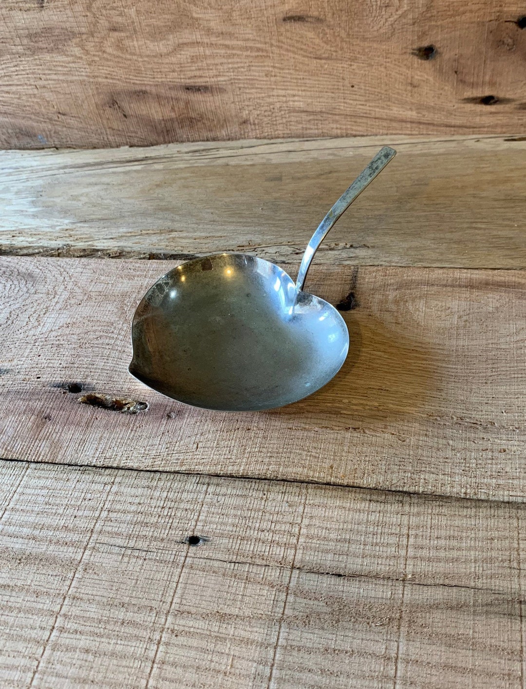Quadruple Silver Plate Heart Shaped Handled Nut or Mint Dish From ...