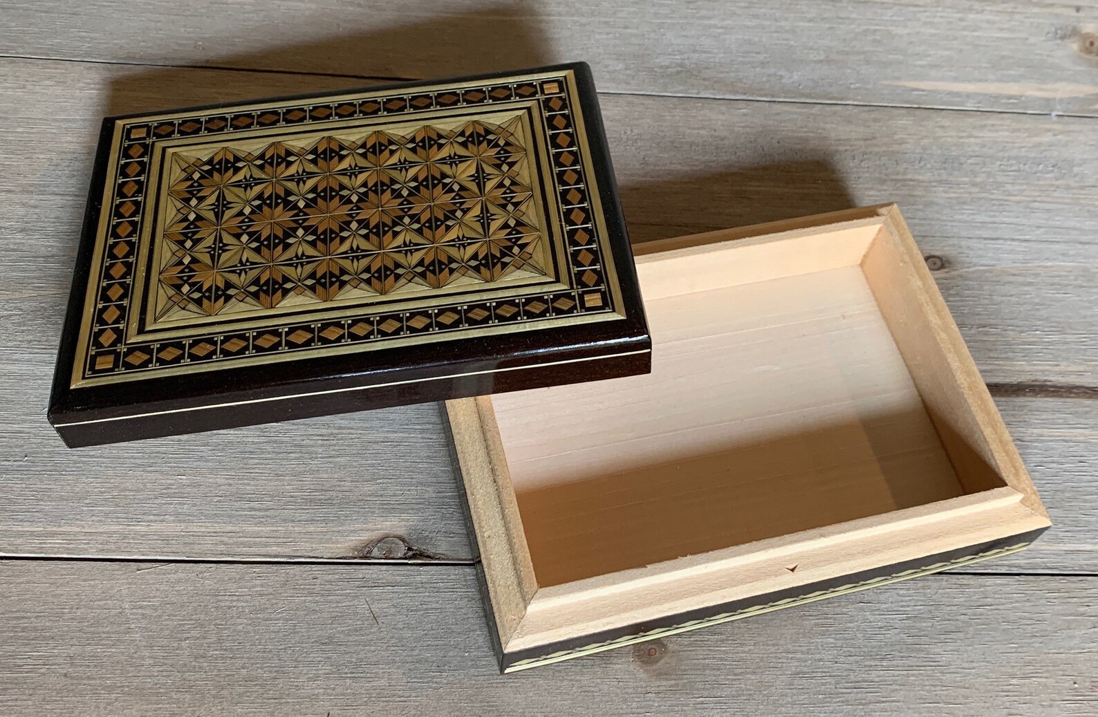 Inlaid Straw Box Decorative Box Jewelry Box Trinket Box | Etsy