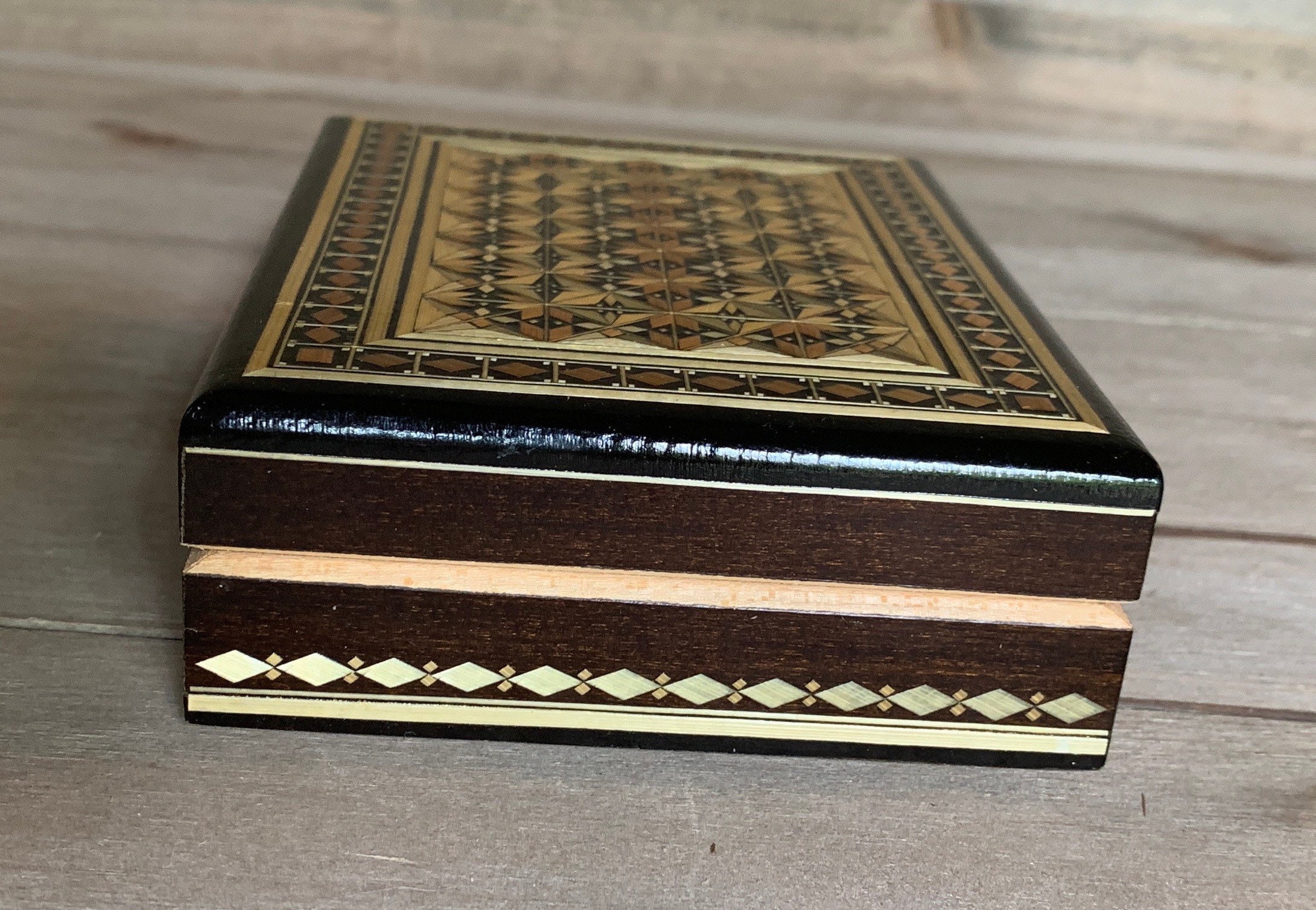 Inlaid Straw Box Decorative Box Jewelry Box Trinket Box | Etsy