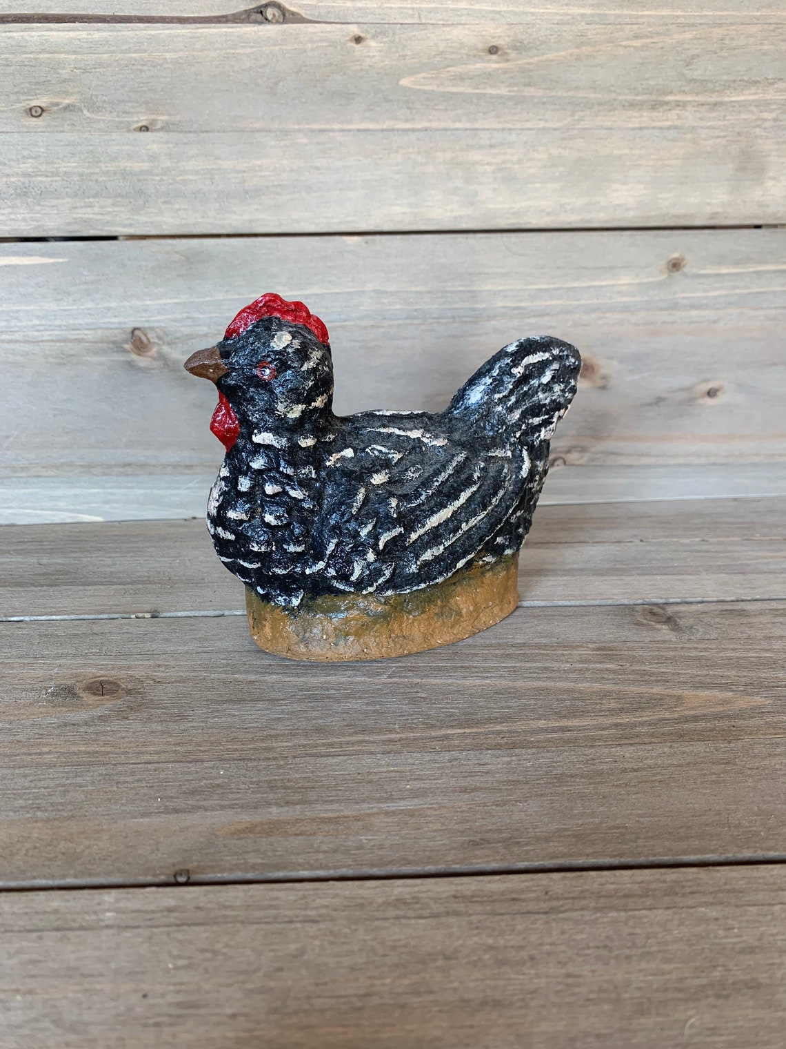 Paper Mache Rooster | Etsy