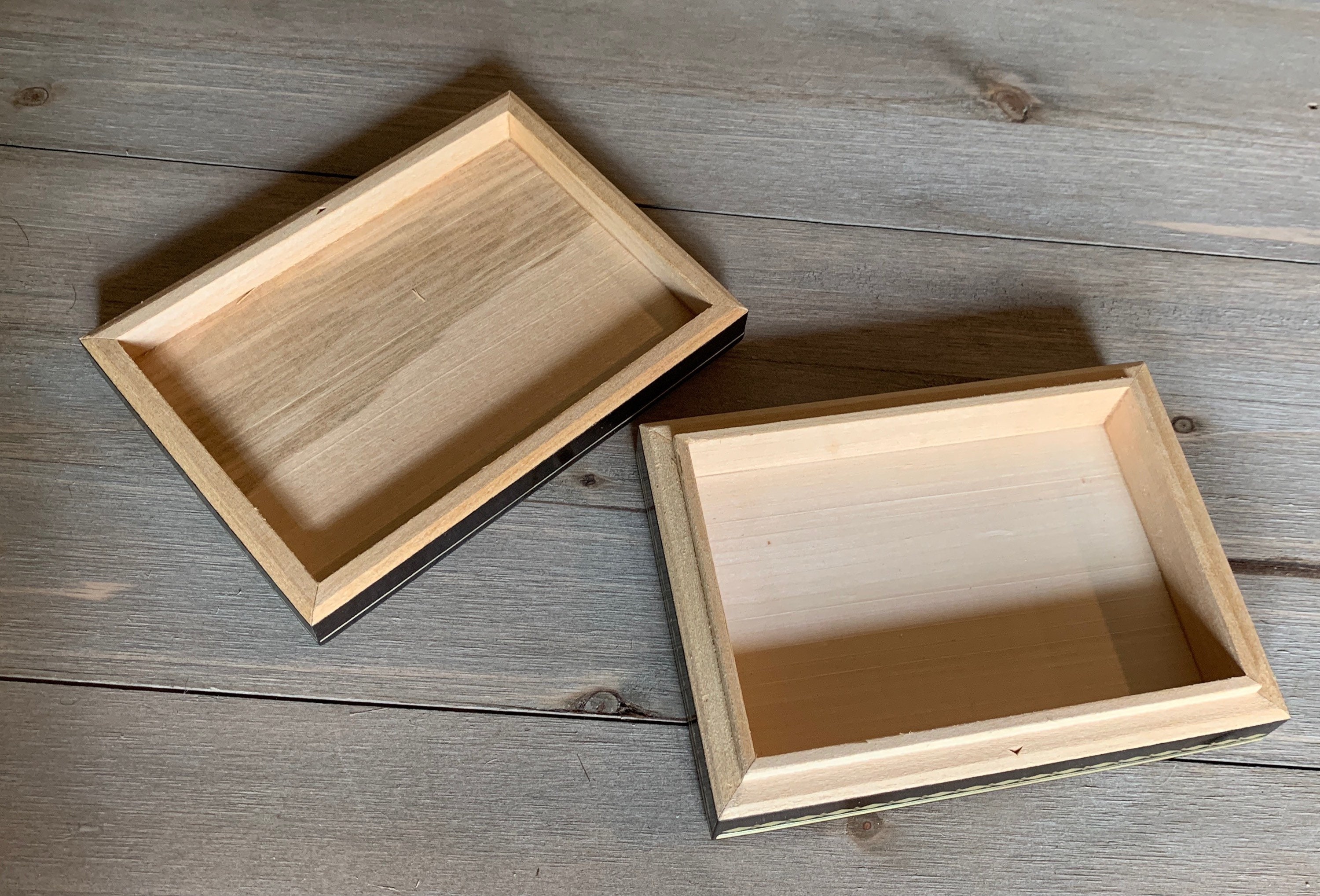 Inlaid Straw Box Decorative Box Jewelry Box Trinket Box | Etsy