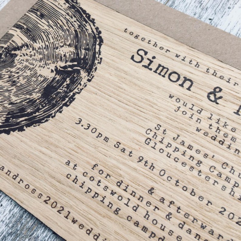 20 Rustic Wedding Invitation Country Wedding Invitation - Etsy
