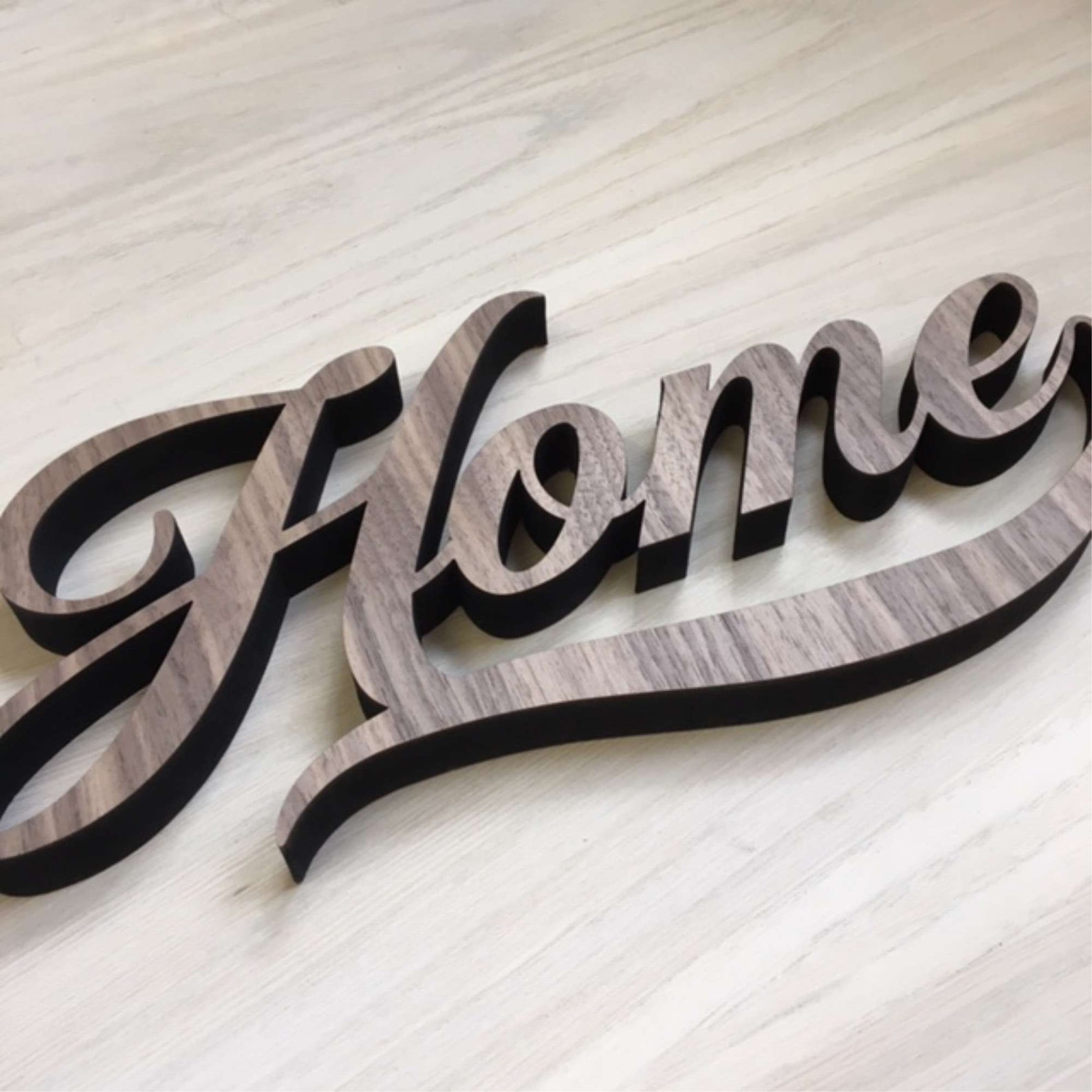 Wooden Shelf Sitter HOME Sign Wooden HOME Sign 3/4 Inch - Etsy