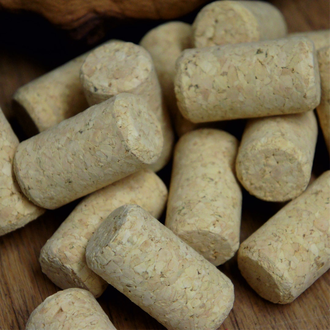 100 Blank Wine Corks, Wine Cork, Wine Corks, Bulk Wine Corks, Ideal for ...