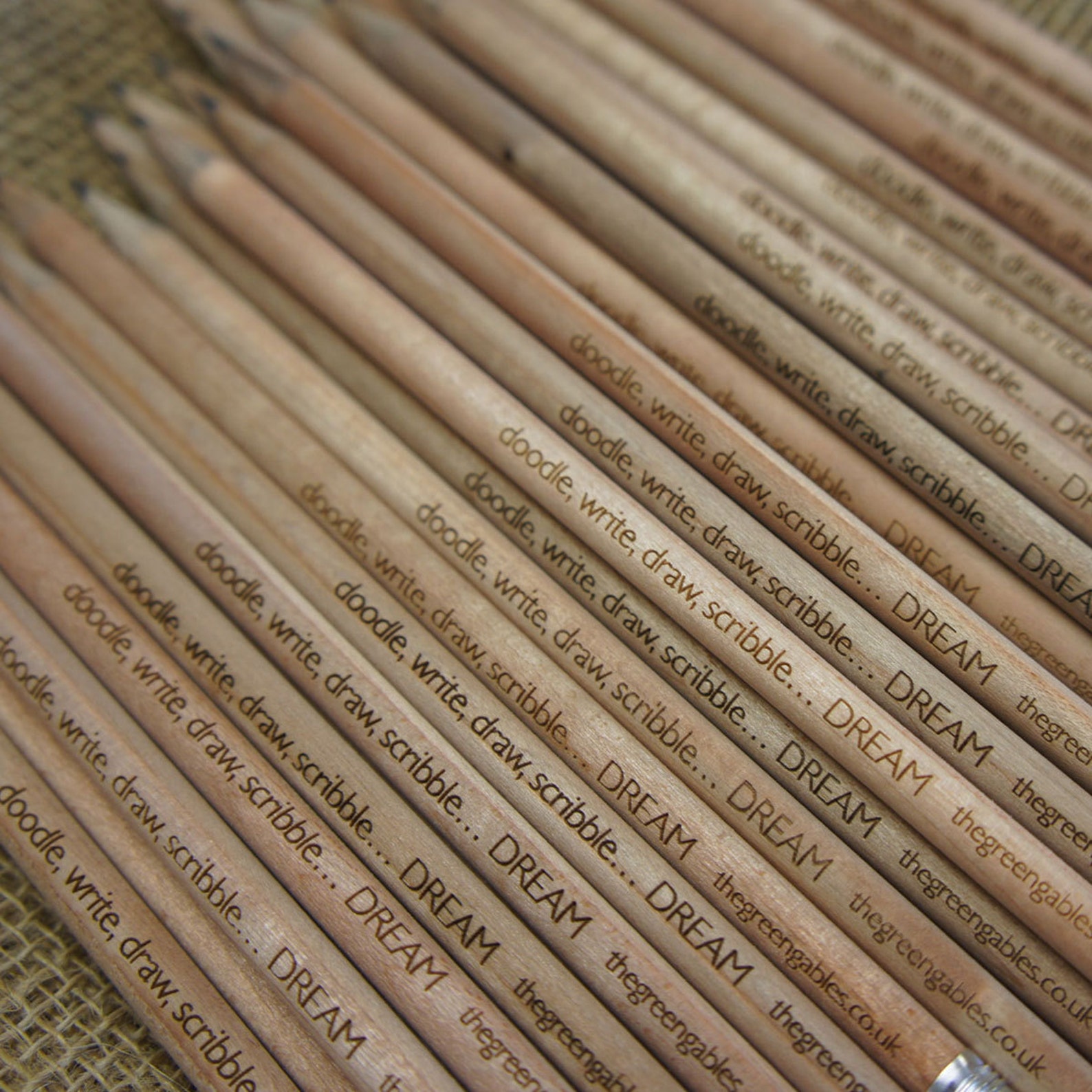 30 Long Pencils Personalised Pencils Engraved Pencils | Etsy