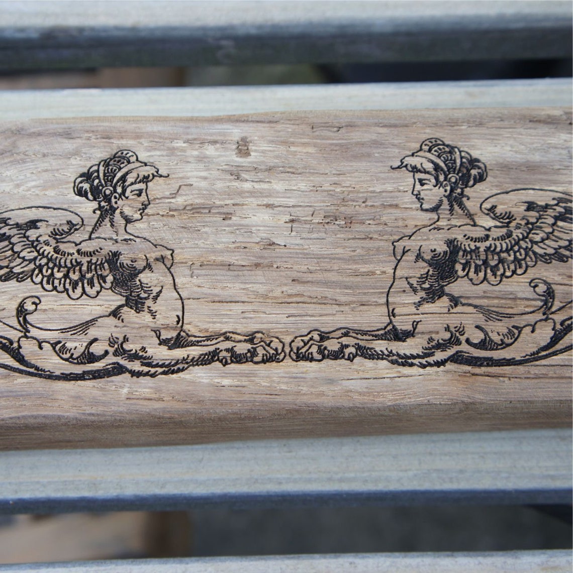 Reclaimed Wood Oak Beam Art Solid Oak 30mm in Thickness - Etsy