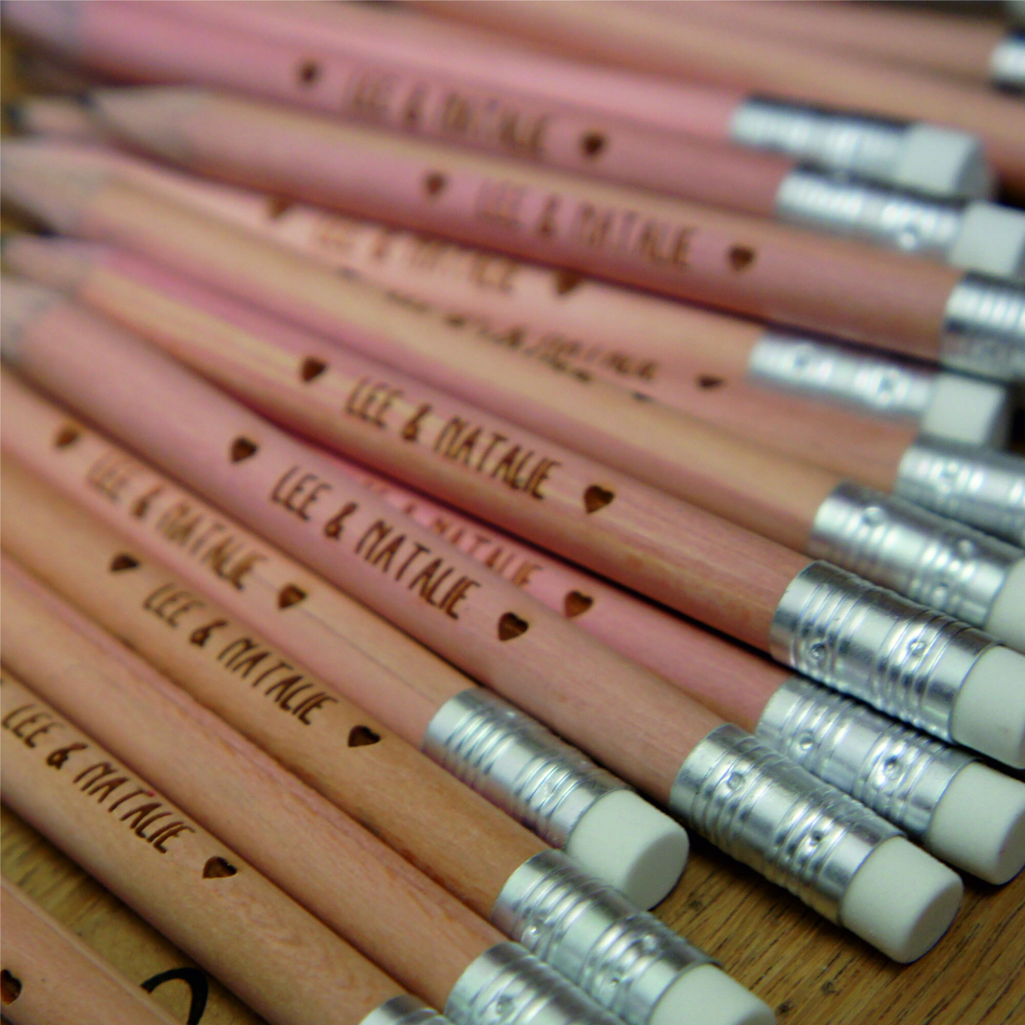 30 Pencil Us In Save the Date Pencils Engraved Pencils - Etsy UK