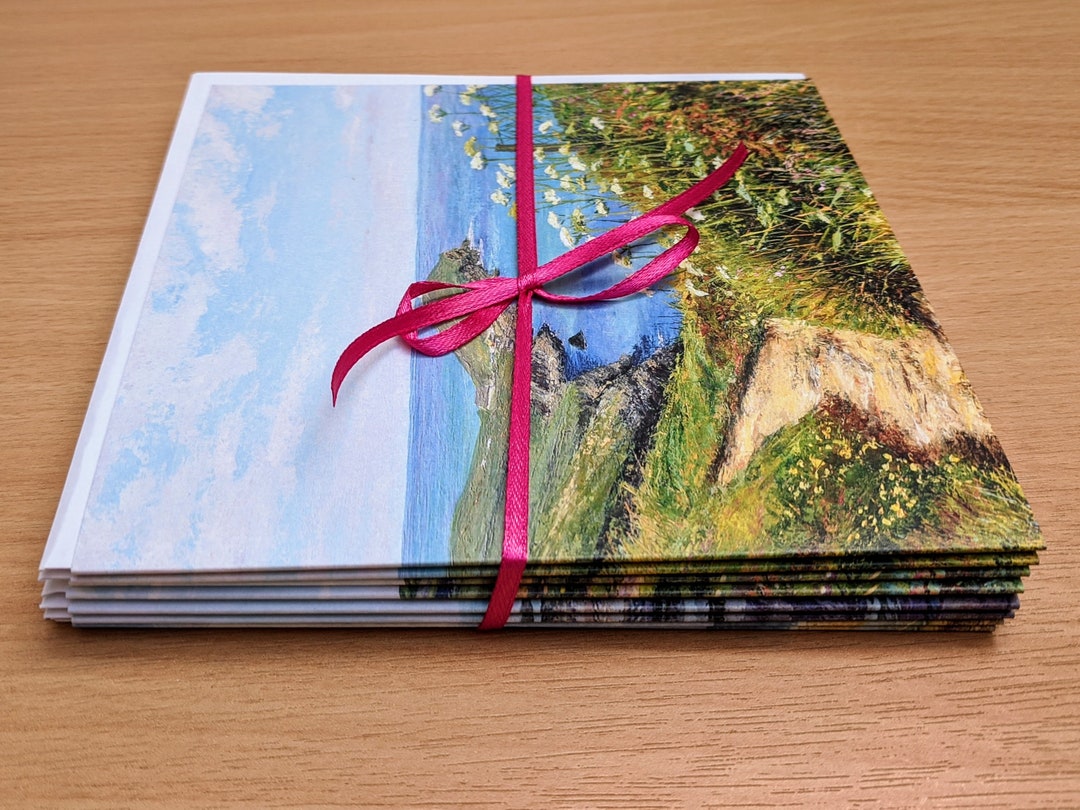 Cornish Seascape Art Card Set: Katy Stoneman Coastal Greetings Cards - Etsy