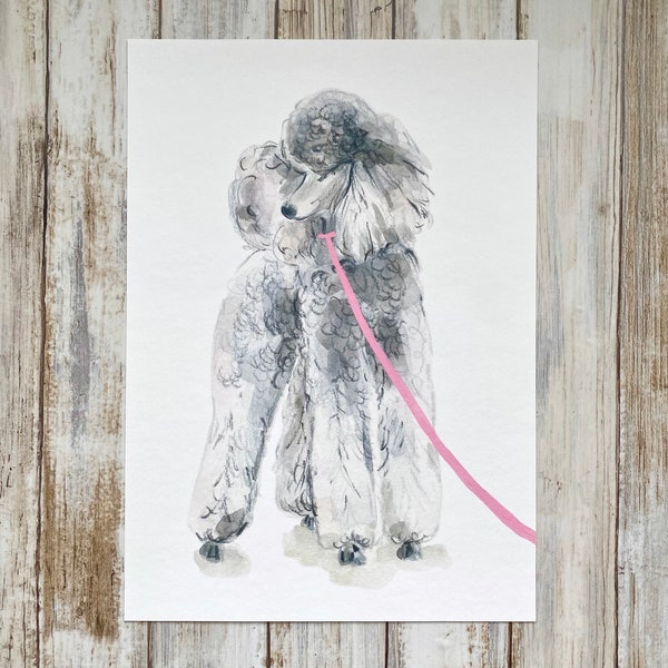 Pink Poodle - Etsy