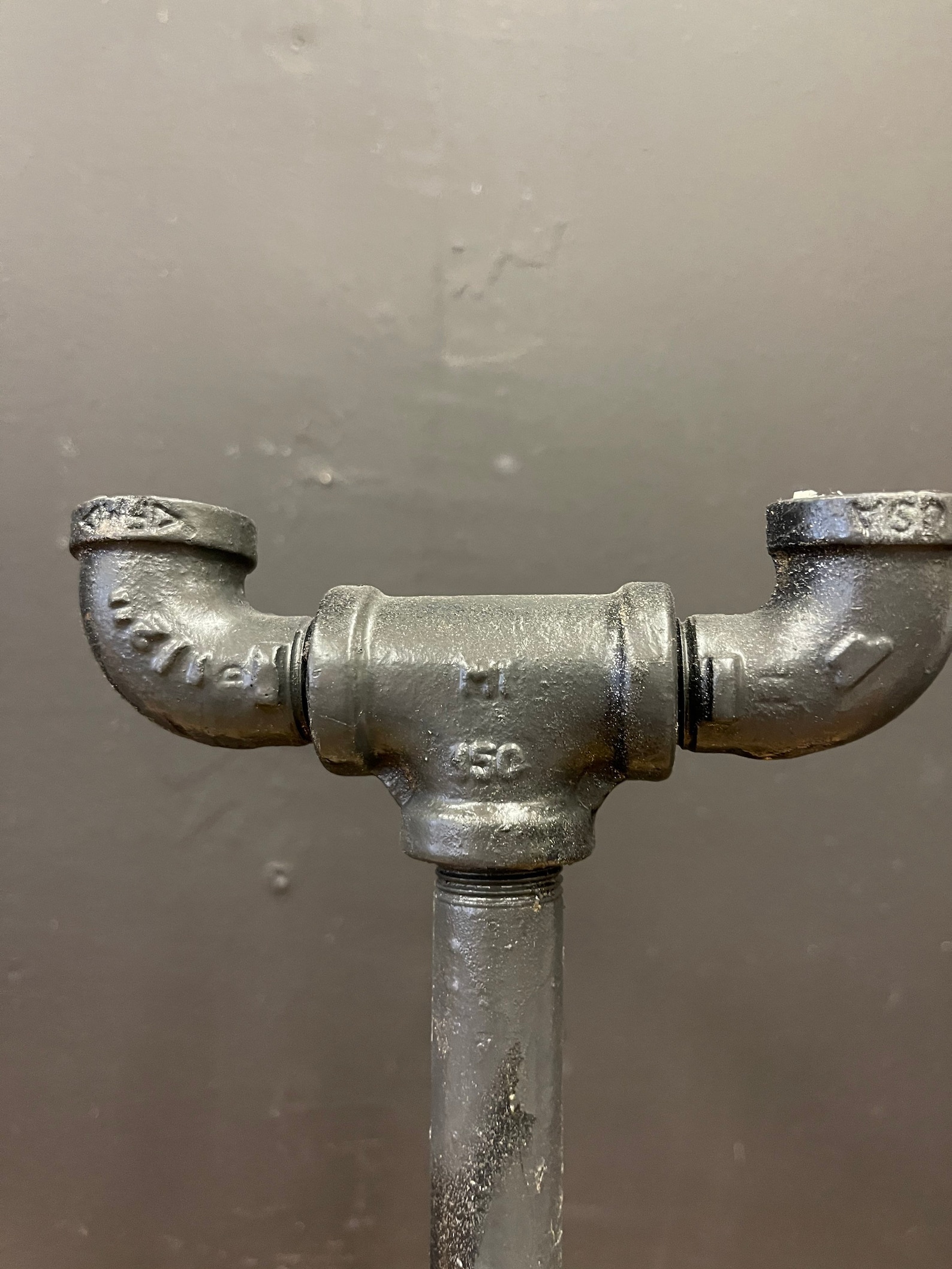 Double Vintage Plumbing Supply Candlestick - Etsy