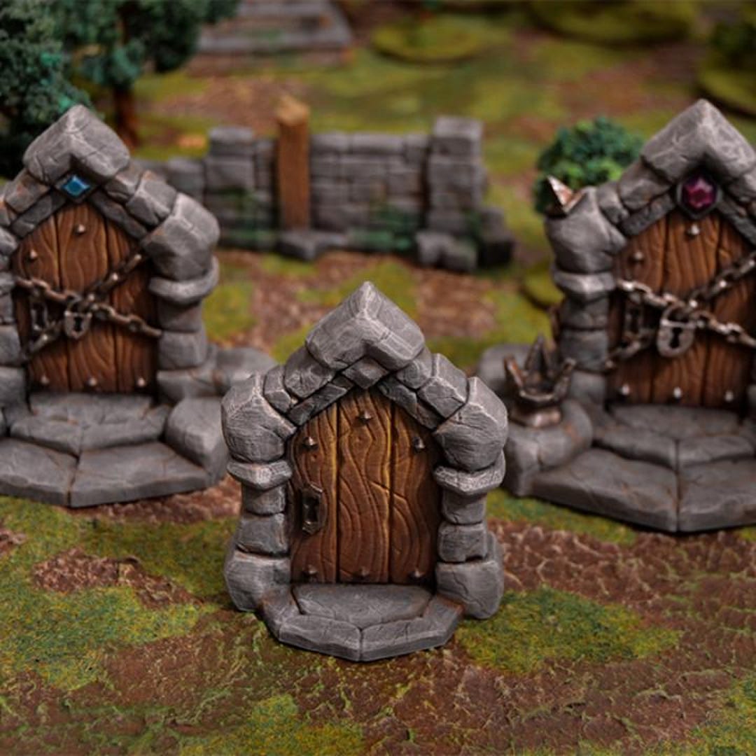 Dungeon Entrances | Tabletop Gaming & Diorama Scenery Terrain | 28mm to ...