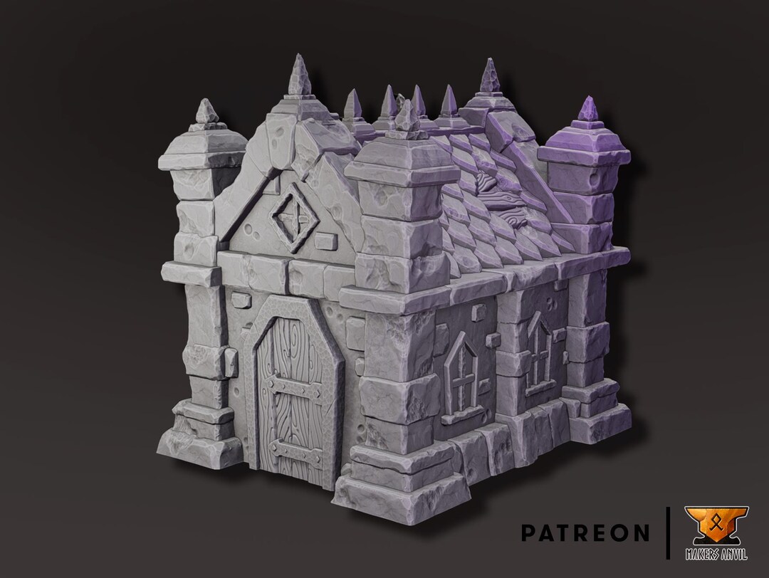 Crypt | Tabletop Gaming & Diorama Scenery Terrain | 28mm to 32mm Scale ...