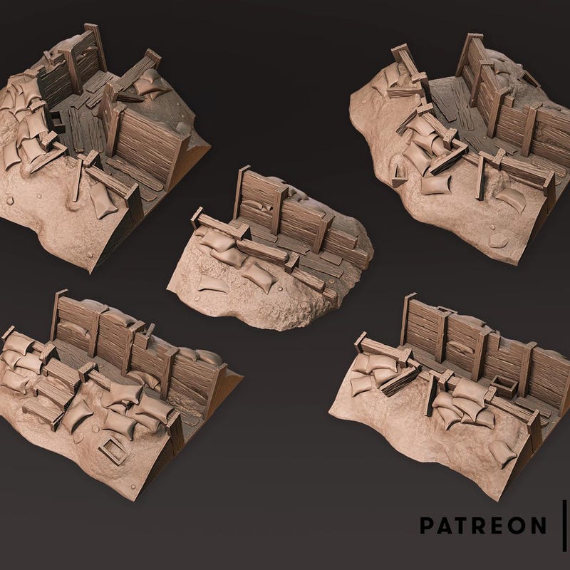 Trench Crusade Models - Etsy