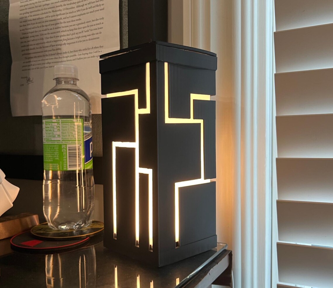 Matrix Obelisk LED Accent Lamp | 3D Printed | Free Shipping - Etsy