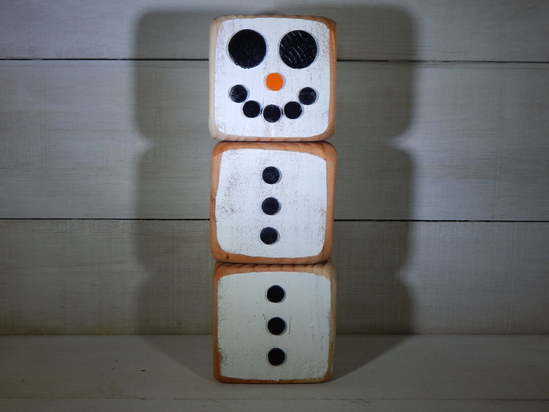 Rustic Snowman Home or Garden Christmas Decor Reclaimed 4x4 Post Wood ...