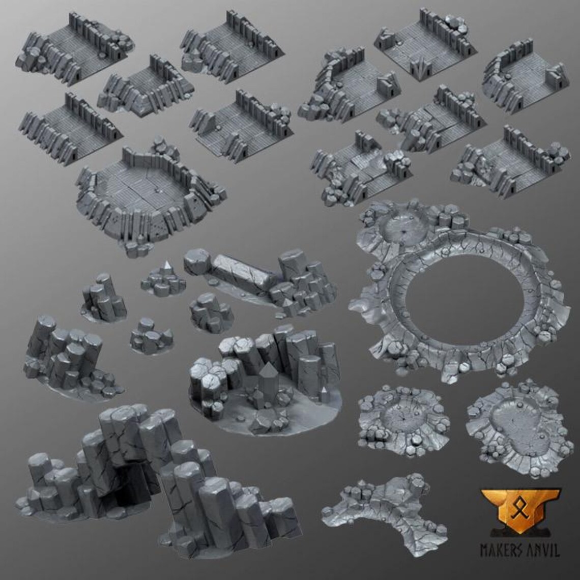 Planetary Outpost | Full Set | Tabletop Gaming & Diorama Scenery ...