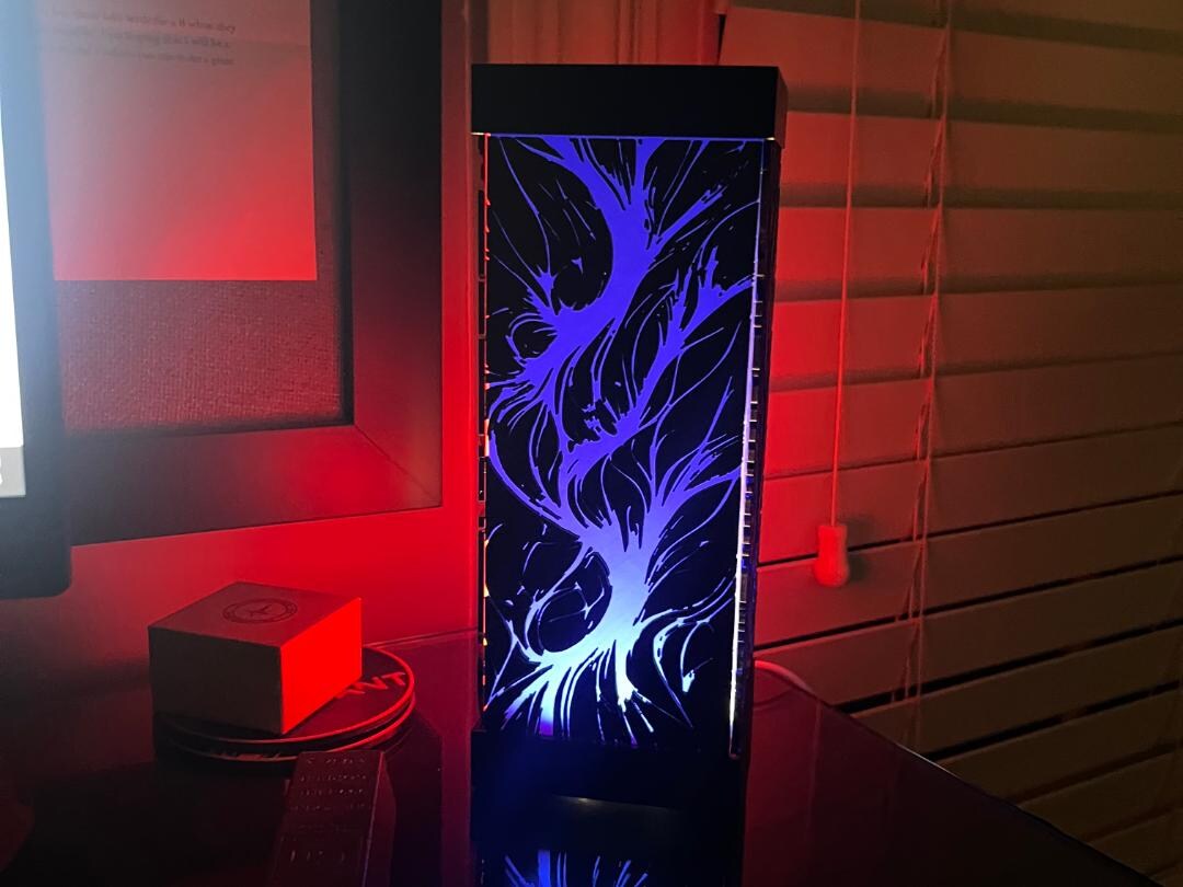 Plasma Veins LED Accent Lamp | 3D Printed | Free Shipping - Etsy