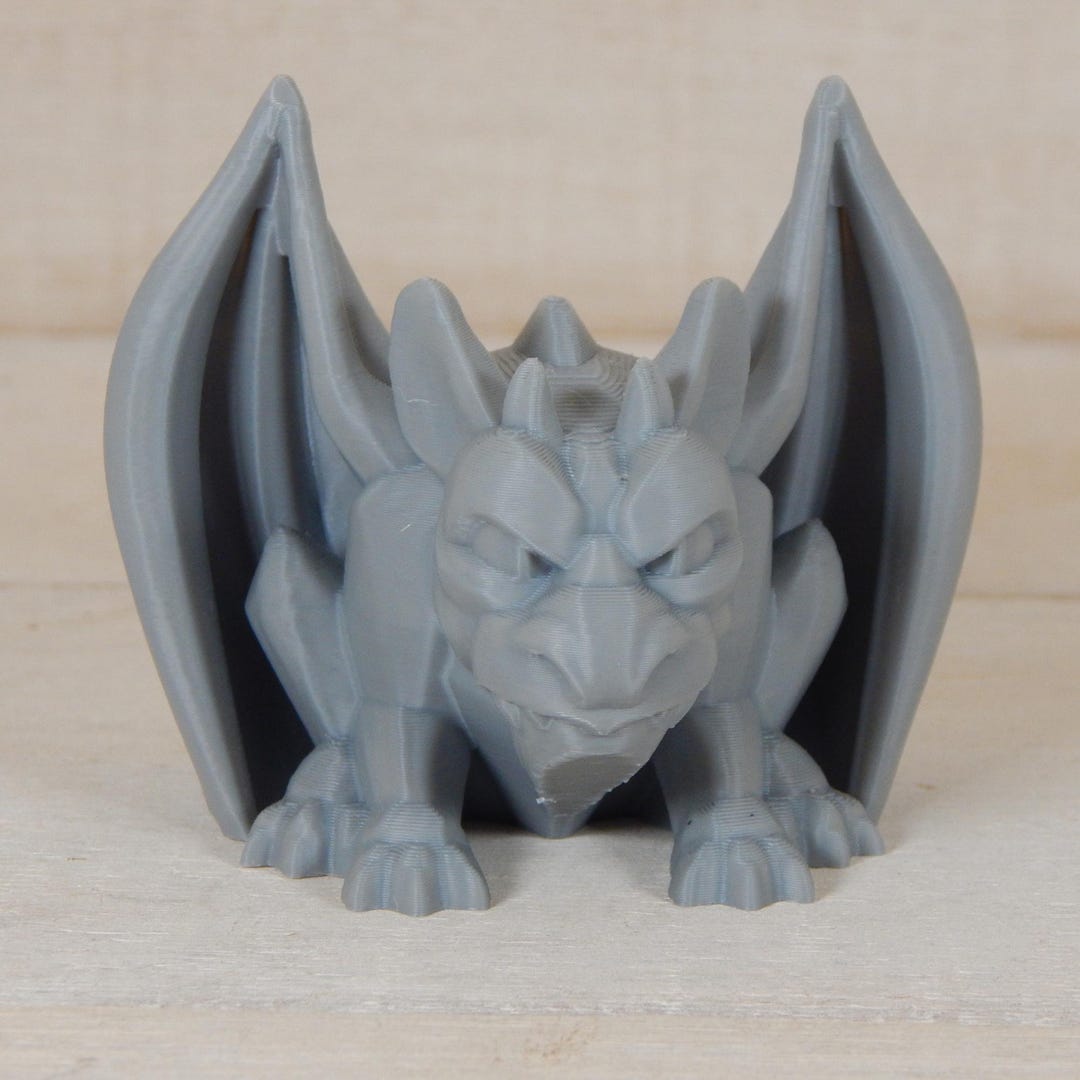 Grumpy Gargoyle 3D Printed Free Shipping! - Etsy