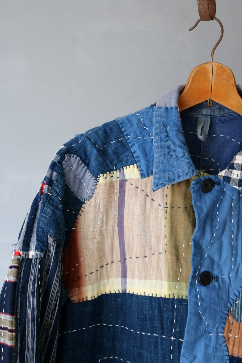 MITSUGU Sasakisuper Boro Boro Patchwork Long Coatparis Collection 2024 ...