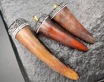 Ox Bone Necklace | Etsy