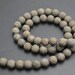 4mm~12mm Matte Natural Pyrite Smooth Round Loose Beads Jewelry Making ...