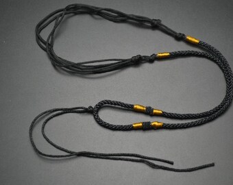 10pc Popular Red and Black Color Thread Cord Chains Lobster | Etsy