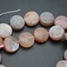 Faceted Natural Sunstone Flat Round Coin Shape Peach Moonstone - Etsy
