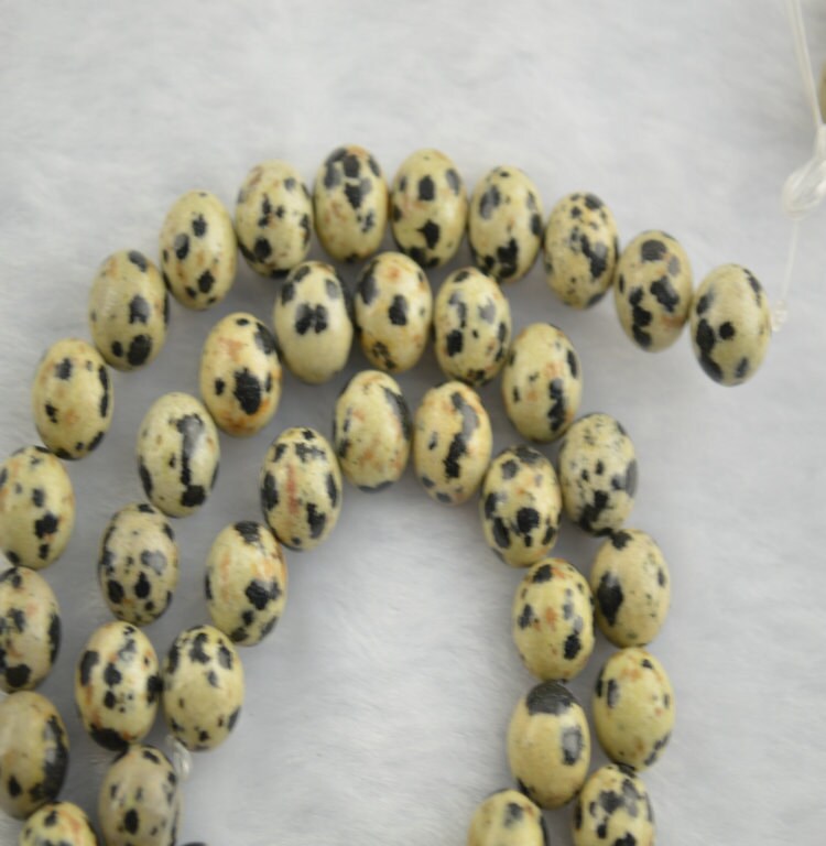1 Strand Smooth Dalmatian Jasper Round Loose Beads 4mm12mm | Etsy