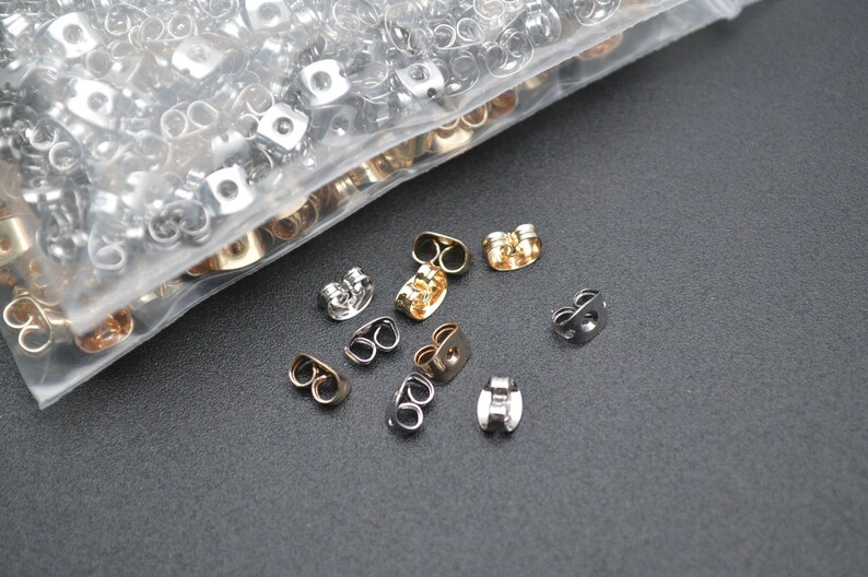 High Quality Anti-rust Gold Plating Metal Brass Earring Back - Etsy