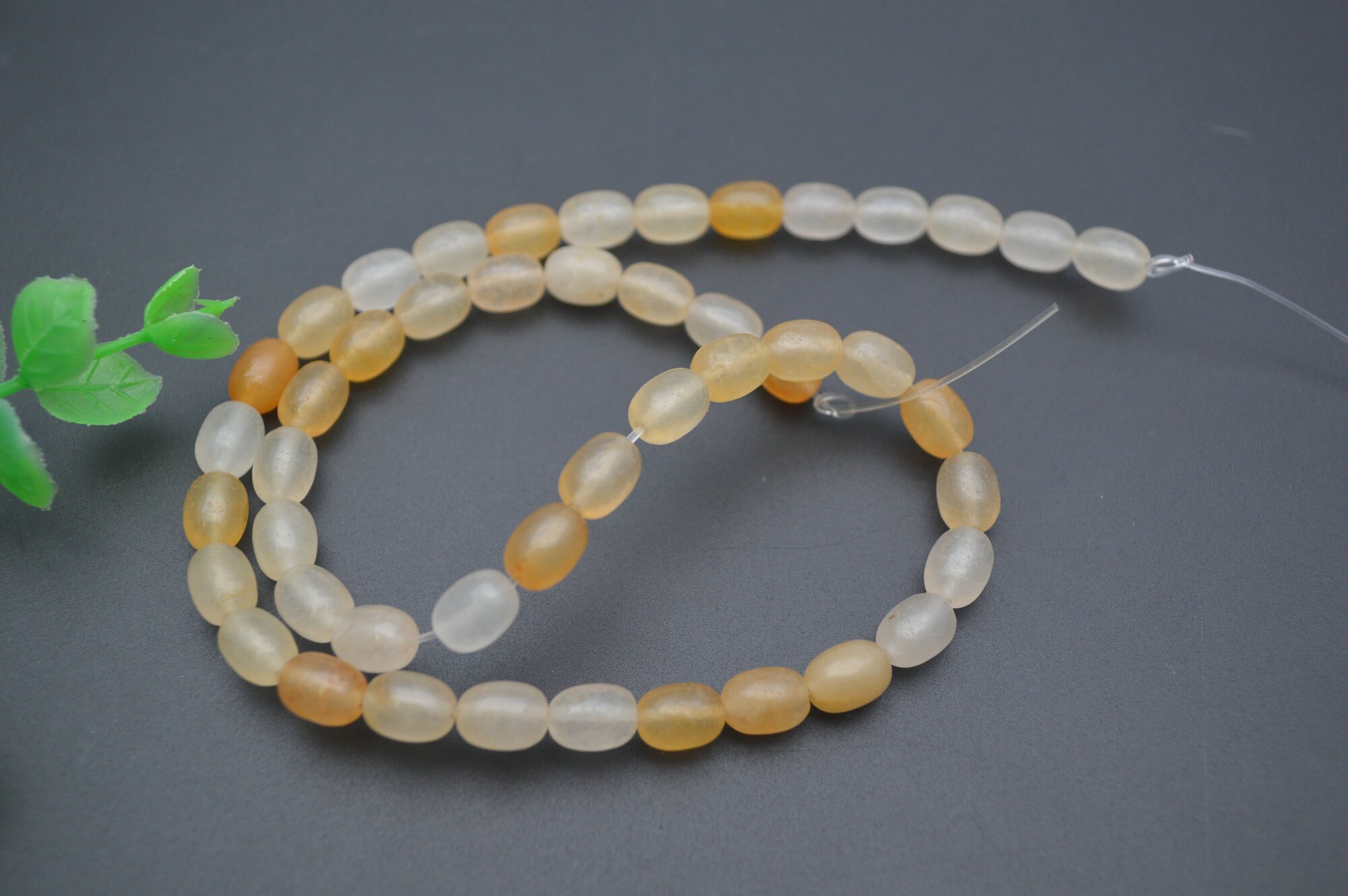 1strand Yellow Honey Jade Calabash Shape Stone Loose Beads - Etsy