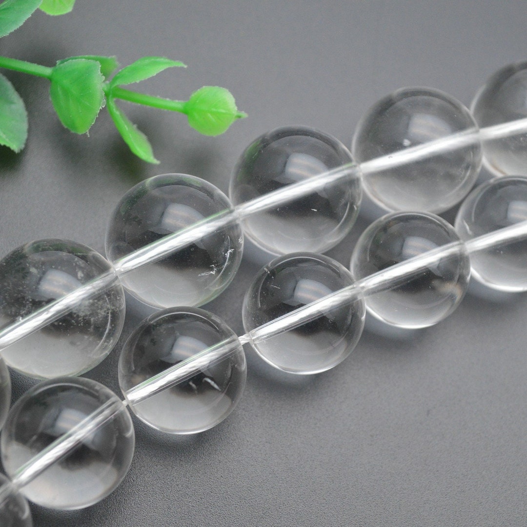 High Quality 4mm~12mm 18mm 20mm Natural Clear Crystal Quartz Stone ...