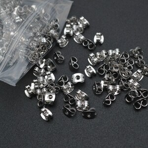 High Quality Anti-rust Gold Plating Metal Brass Earring Back Earplugs ...