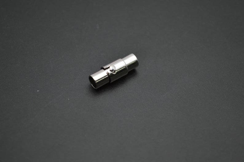 50pc Lock Tube Necklace Magnetic Clasps Fit 3mm 4mm 5mm 6mm Thickness ...