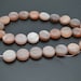 Faceted Natural Sunstone Flat Round Coin Shape Peach Moonstone Stone ...