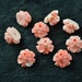 10pc Beautiful Pink Color Resin Carved 14mm Lotus Base Loose - Etsy