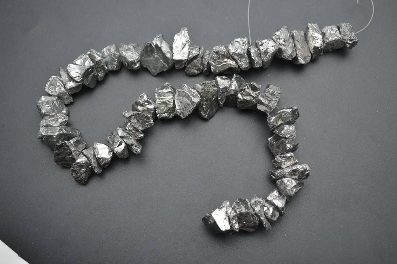 1 Strand Titanium Electroplating Natural Crystal Freeform - Etsy