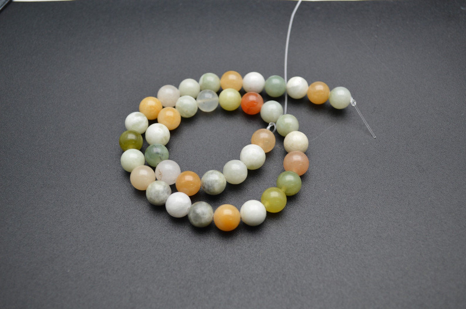 Mix Color Hsiuyen Jade Stone Round Loose Beads 4mm~12mm - Etsy