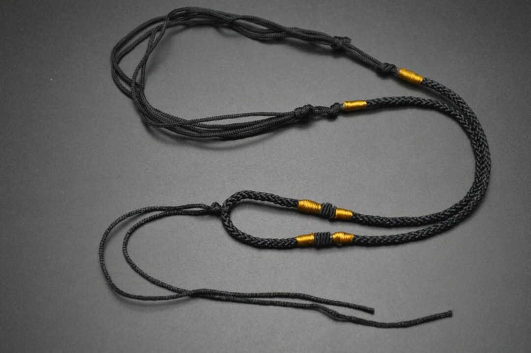 10pc Length Adjustable Black Cord Thread Necklace Chains Used to Add ...